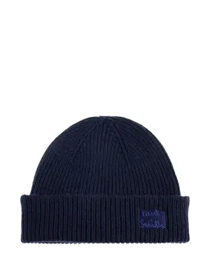 Paul Smith Cashmere Beanie - Blue