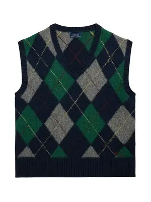 Polo Ralph Lauren Wool Vest - Blue