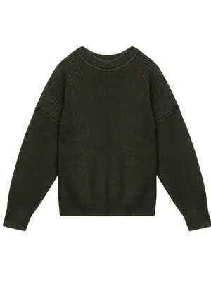 Isabel Marant Étoile Barry Row Neck Pullover Sweater - Beige