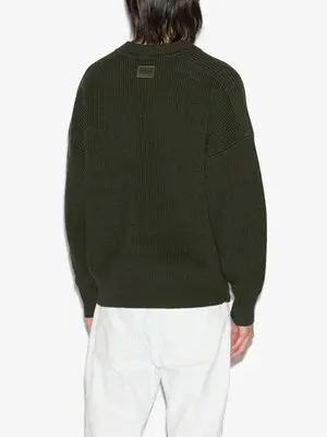 Isabel Marant Étoile Barry Row Neck Pullover Sweater - Beige