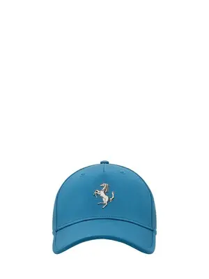 FERRARI Baseball Cap With Logo - Blue