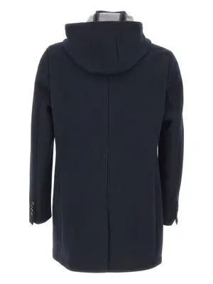 MANUEL RITZ Wool Coat - Blue