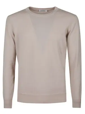 KANGRA Fine Wool Sweater - Beige