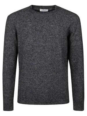 KANGRA Fine Wool Sweater - Black