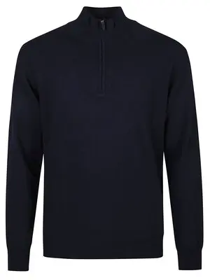 KANGRA Turtleneck Pullover - Blue