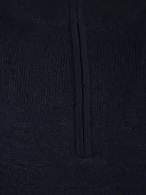 KANGRA Turtleneck Pullover - Blue