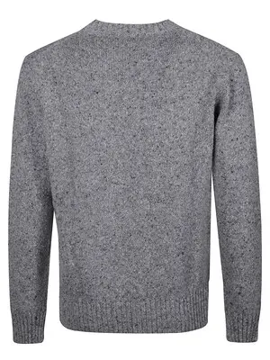 KANGRA Fine Wool Sweater - Grey
