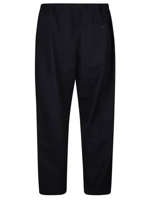 Dries Van Noten Penny Wool Trousers - Blue