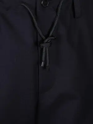 Dries Van Noten Penny Wool Trousers - Blue