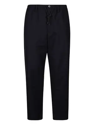 Dries Van Noten Penny Wool Trousers - Blue