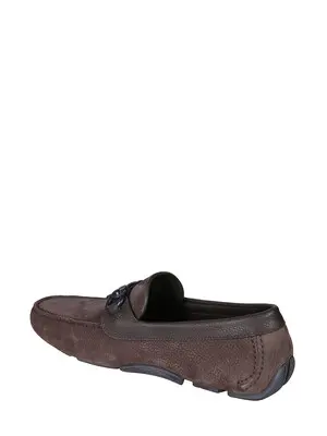 FERRAGAMO Leather Loafers - Brown