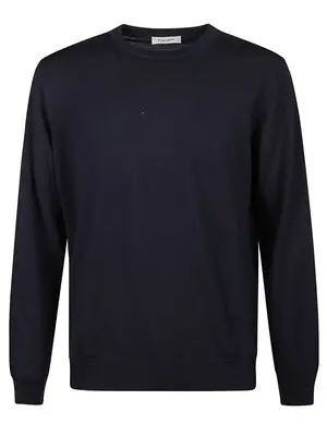 KANGRA Fine Wool Sweater - Blue