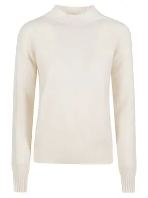 DRUMOHR Crew Neck Sweater - White