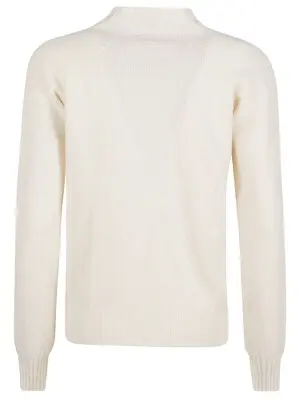 DRUMOHR Crew Neck Sweater - White