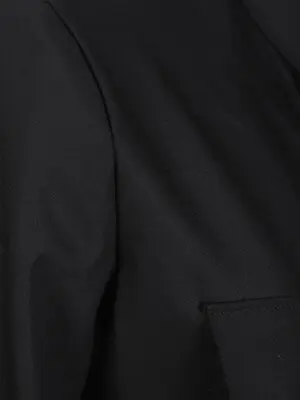 LES FILLES D'EVA Wool Pocket Dress - Black