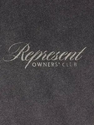 REPRESENT Owners Club Script T-shirt - Grey