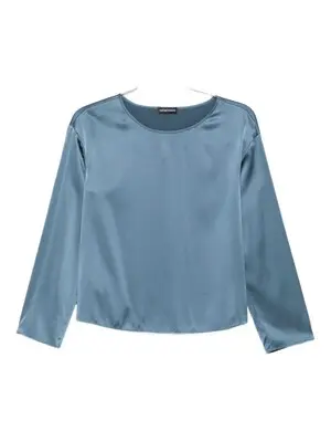 Emporio Armani Round Neck Blouses