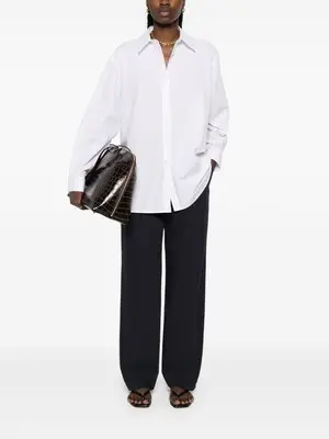 TOTEME Organic Cotton Shirt - White
