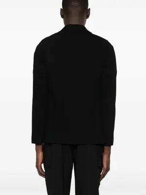 CIRCOLO 1901 Cotton Single-breasted Jacket - Black