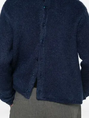 Loewe Wool Blend Cardigan - Blue