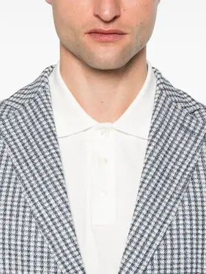 CIRCOLO 1901 Cotton And Linen-blend Jacket - Blue