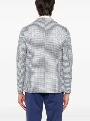 CIRCOLO 1901 Cotton And Linen-blend Jacket - Blue