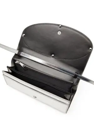 DIESEL® 1dr Wallet On Chain - Silver