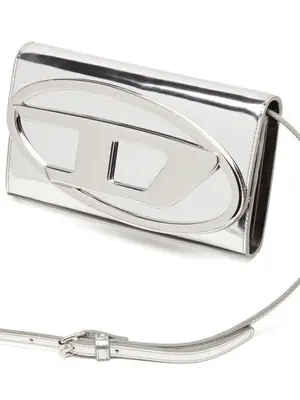 DIESEL® 1dr Wallet On Chain - Silver