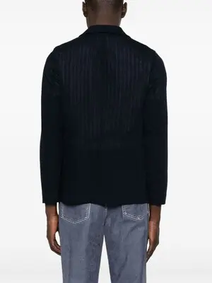 CIRCOLO 1901 Cotton Single-breasted Jacket - Blue