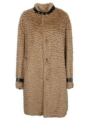 JIL SANDER Wool Coat - Beige