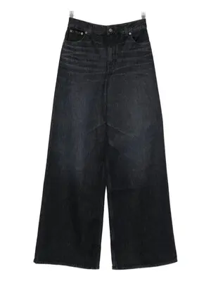 Chloé Wide-leg Denim Jeans - Black