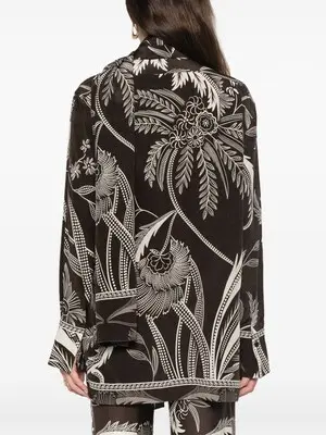 F.R.S FOR RESTLESS SLEEPERS Printed Silk Shirt
