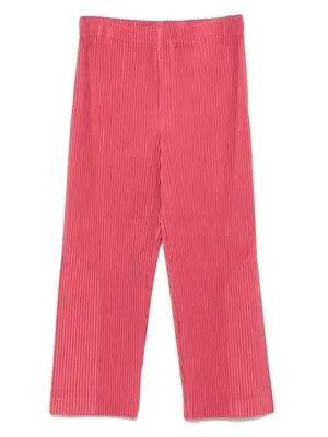 Issey Miyake Pleated Wide-leg Trousers