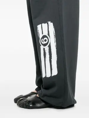 MAISON MARGIELA Logo Cotton Sweatpants