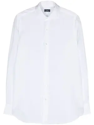 FINAMORE 1925 Napoli Cotton Shirt - White