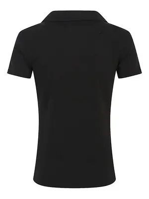 BASE Cotton Polo Shirt - Black