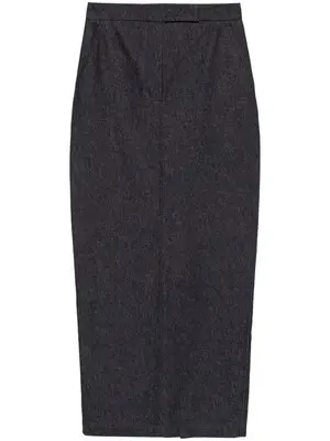 Max Mara Cotton Long Skirt