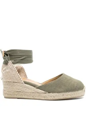 CastaÑer Carina Canvas Espadrilles - Green