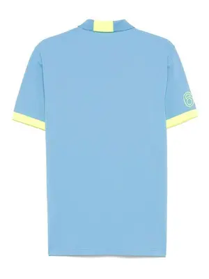 SUN 68 Polo Shirt With Logo - Blue