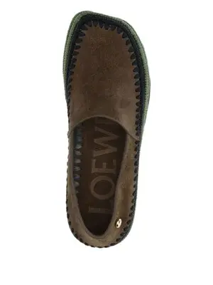 Loewe Rio Suede Espadrilles - Brown