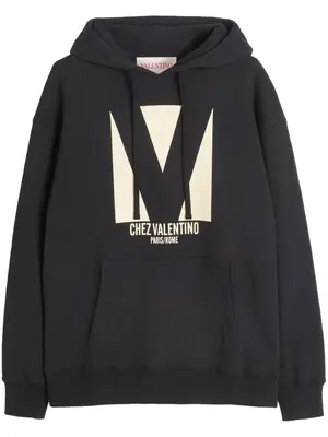 Valentino Garavani Cotton Sweatshirt - Black