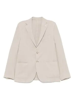 LUIGI BIANCHI Single Breasted Blazer