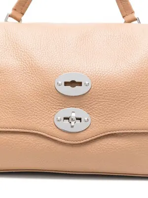 ZANELLATO Postina Daily Small Leather Handbag - Brown