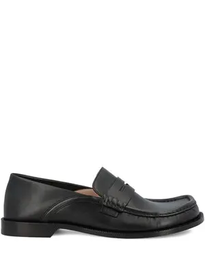 Loewe Campo Leather Loafers