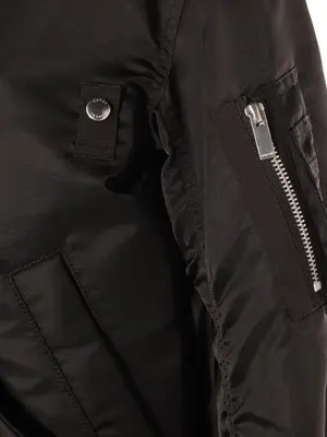 Sacai Nylon Bomber Jacket - Black