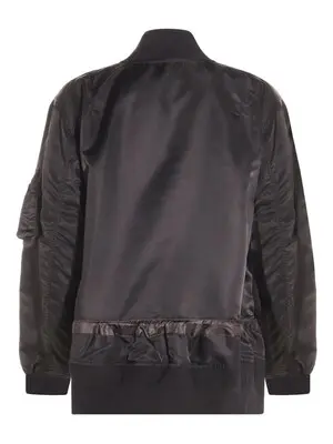 Sacai Nylon Bomber Jacket - Black