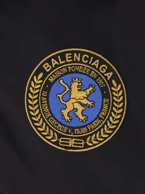 Balenciaga Logo Bomber Jacket