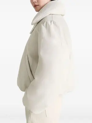 LEMAIRE Short Puffer Jacket - White