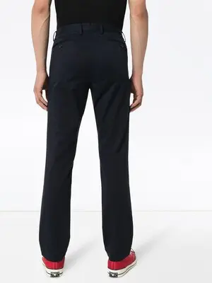 Polo Ralph Lauren Trousers With Logo - Blue