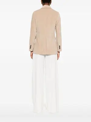 CIRCOLO 1901 Cotton Double-breasted Jacket - Beige